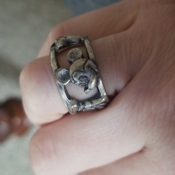 Disney | Jewelry | Disney Ring Vintage Silver | Poshmark